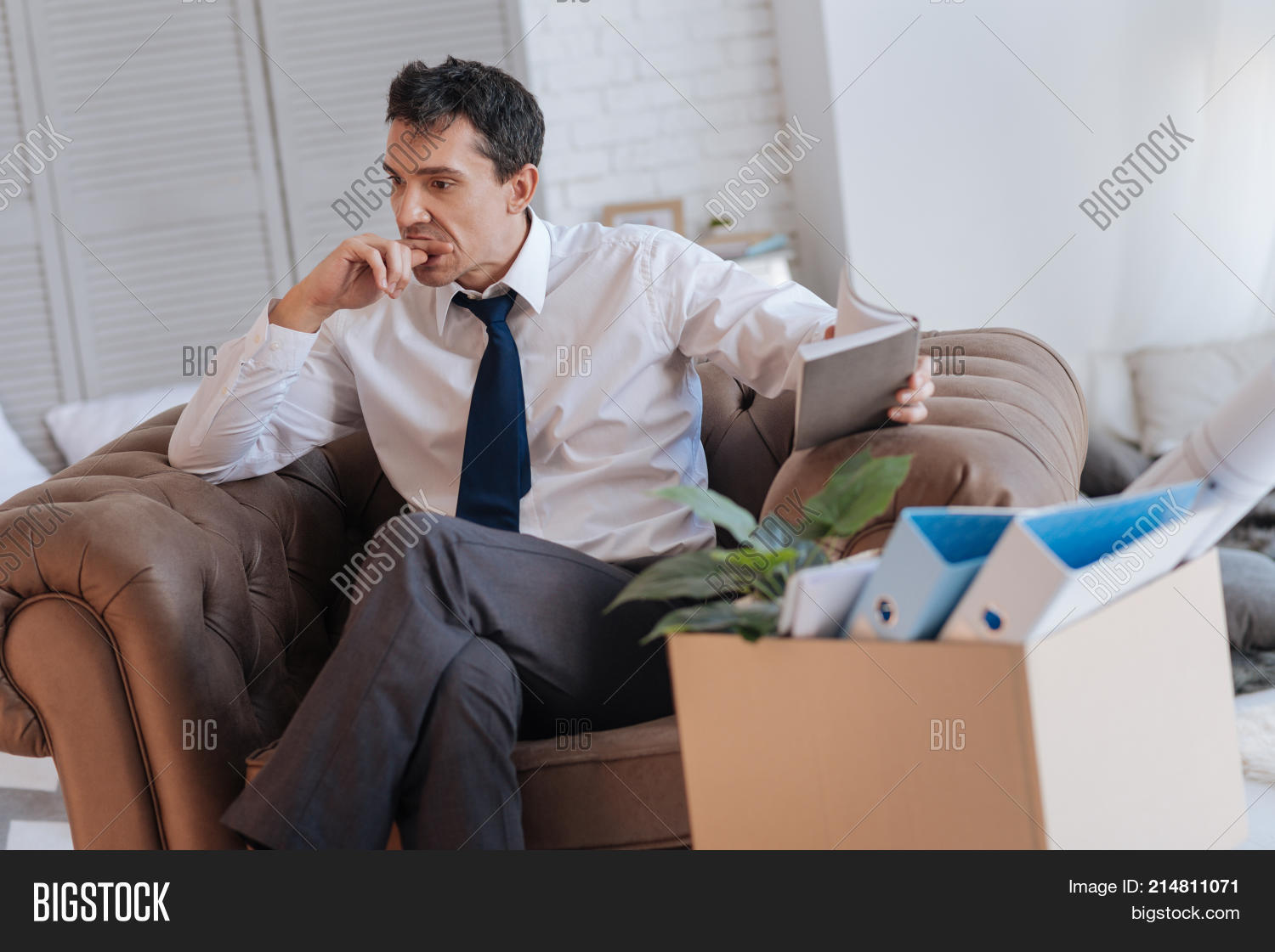 Nervous Young Image And Photo Free Trial Bigstock