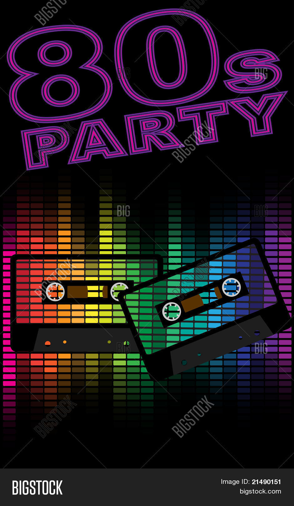Retro Party Vector & Photo (Free Trial) | Bigstock