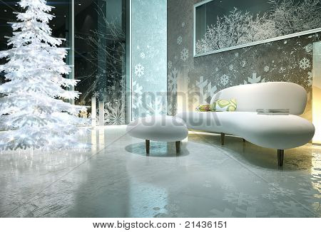 Snow Themed Room Image & Photo (Free Trial) | Bigstock