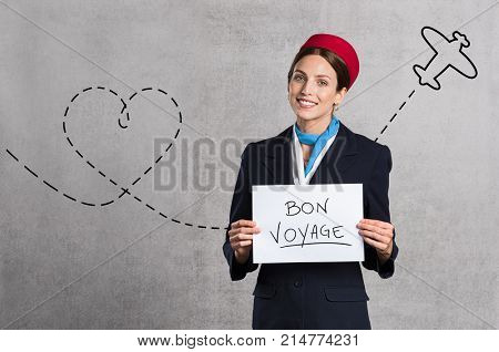 Young Air Hostess Image & Photo (Free Trial) | Bigstock