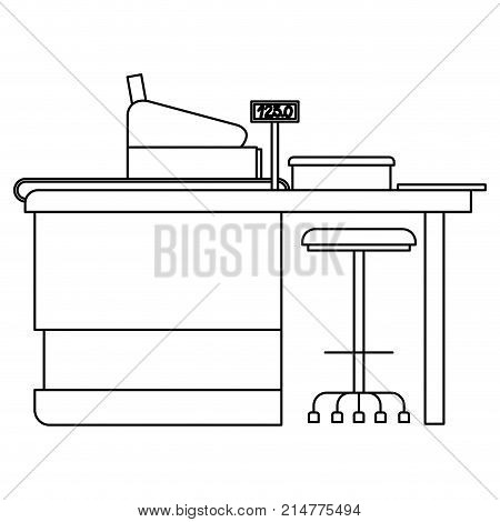 Supermarket Paypoint Vector & Photo (Free Trial) | Bigstock