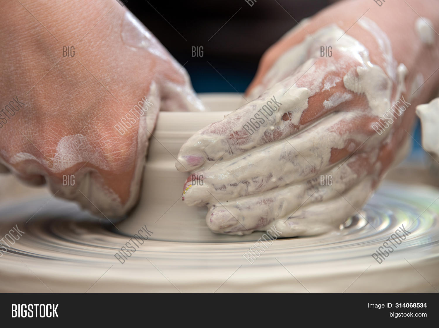 Potter Makes Pottery Image & Photo (Free Trial) | Bigstock