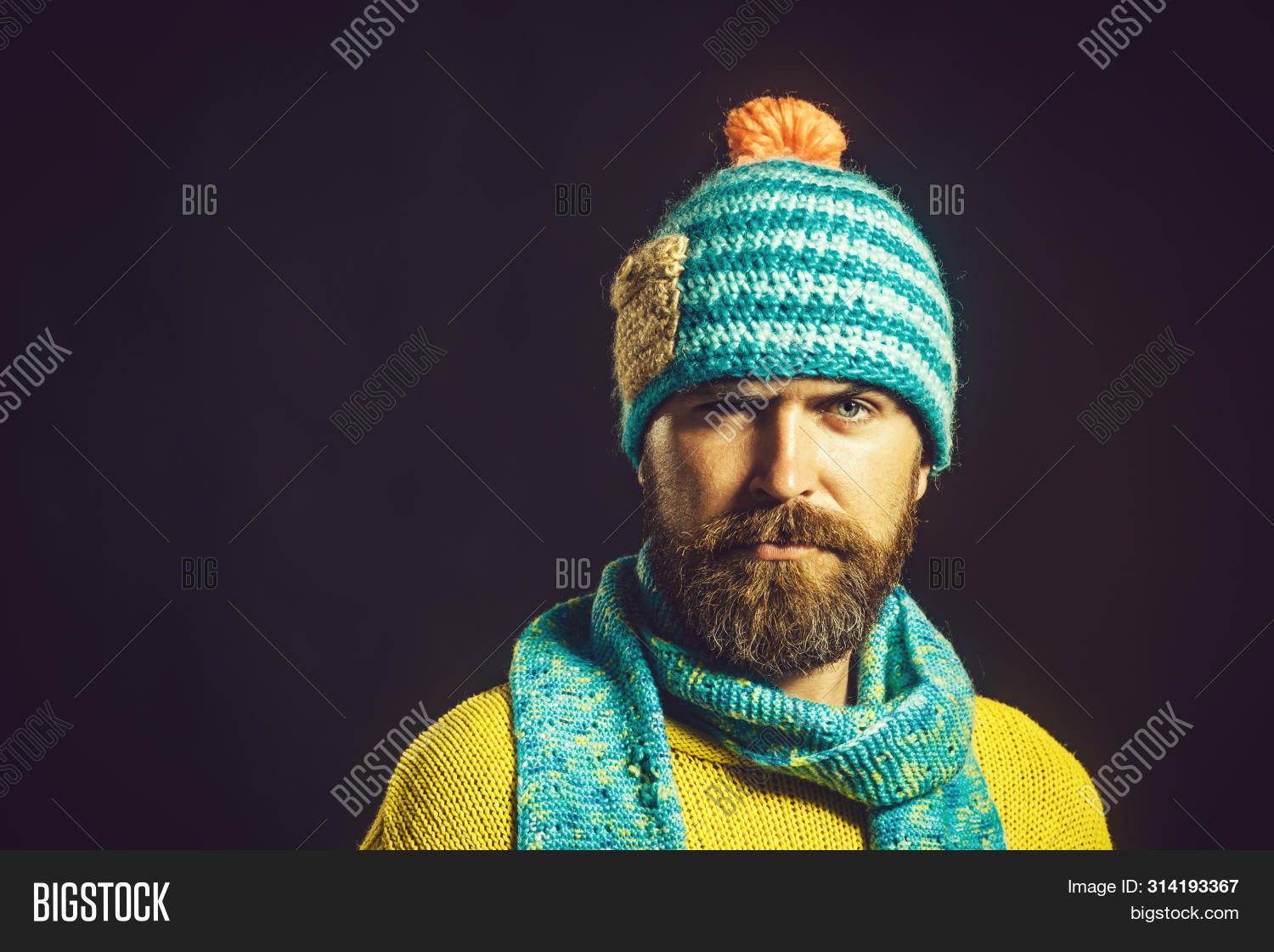 Stylish Man Wrapped Image & Photo (Free Trial) | Bigstock