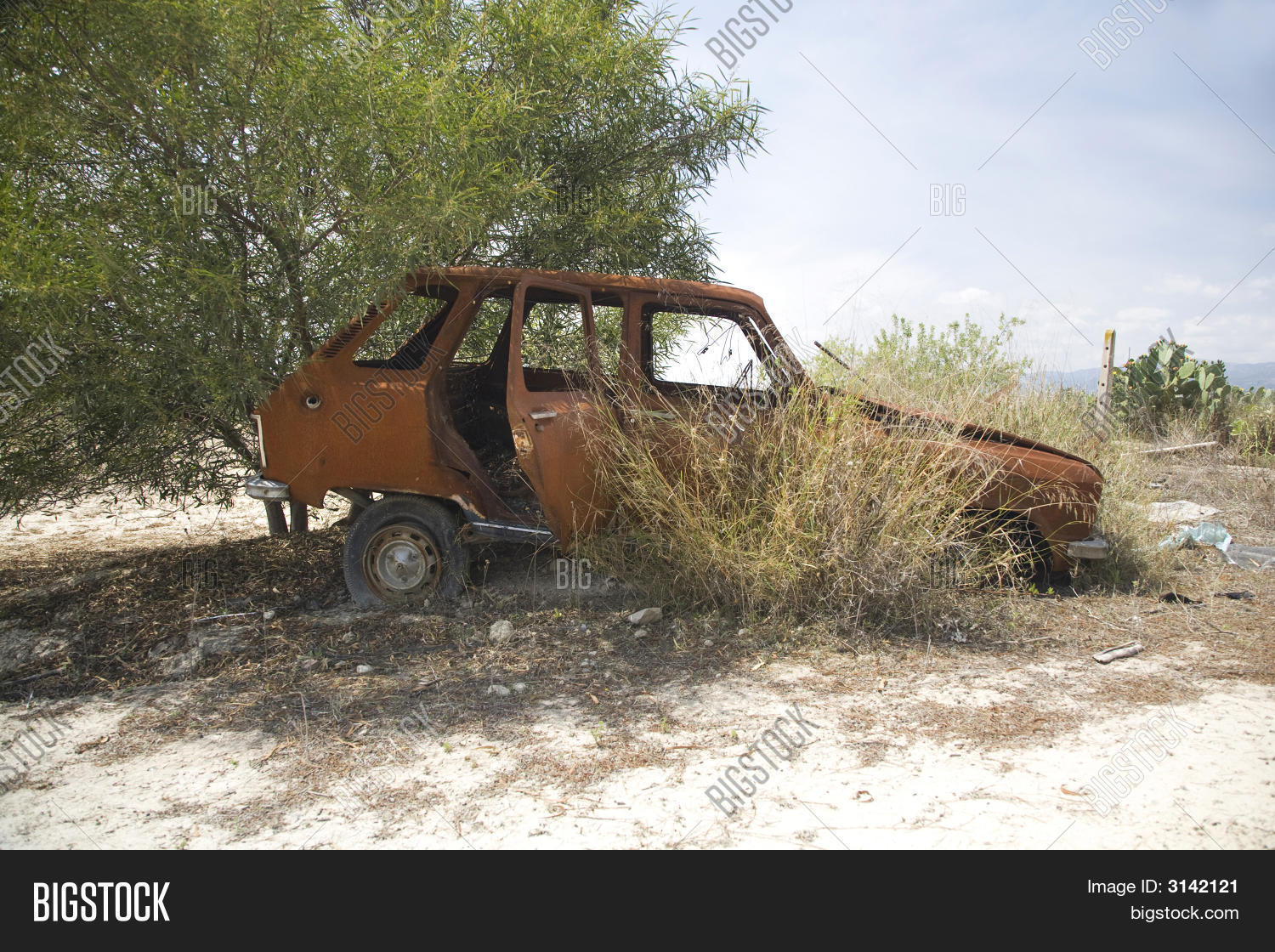 Dilapidated Car Side Image & Photo (Free Trial) | Bigstock