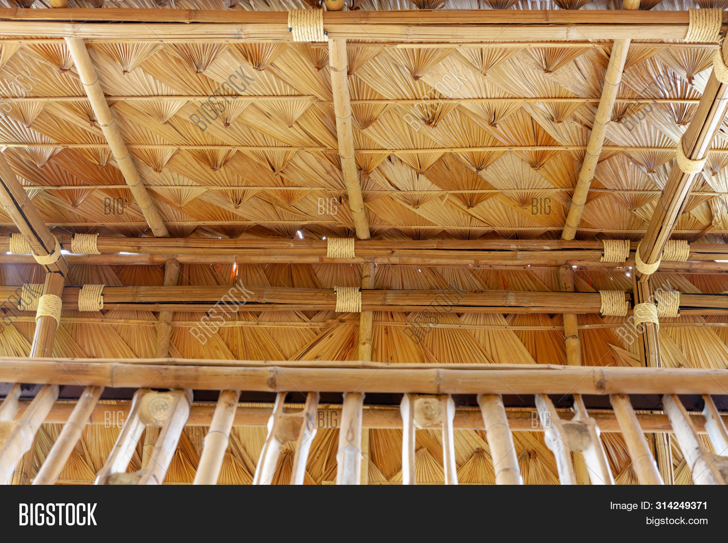 Structure Bamboo Huts Image & Photo (Free Trial) | Bigstock