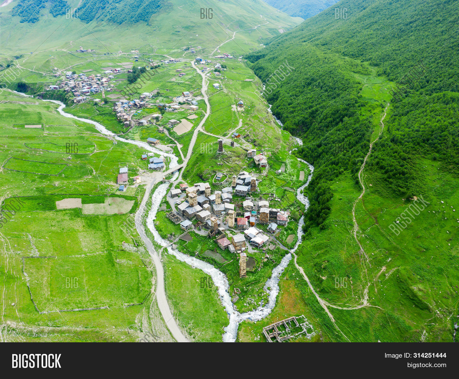 View Ushguli Village Image & Photo (Free Trial) | Bigstock