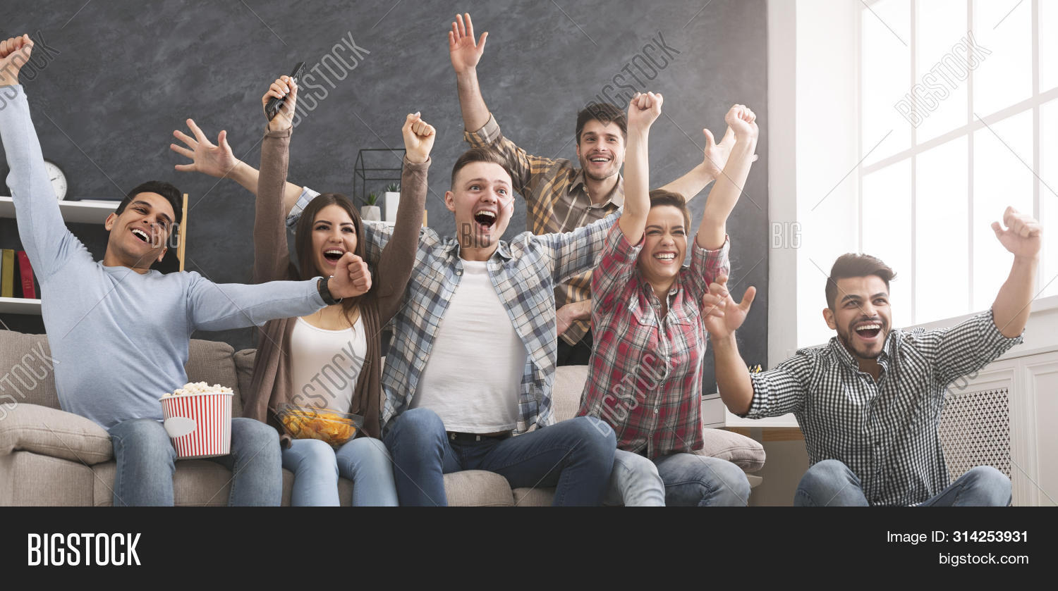 Friends Watching Image & Photo (Free Trial) | Bigstock