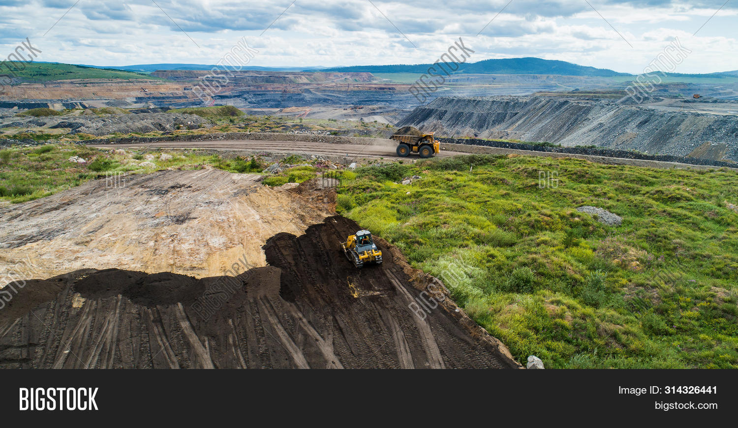 Recultivation Open Pit Image & Photo (Free Trial) | Bigstock