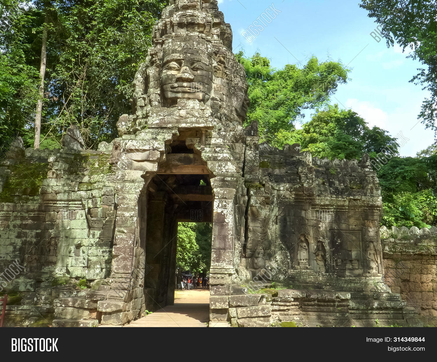 Face Tower East Gate Image & Photo (Free Trial) | Bigstock