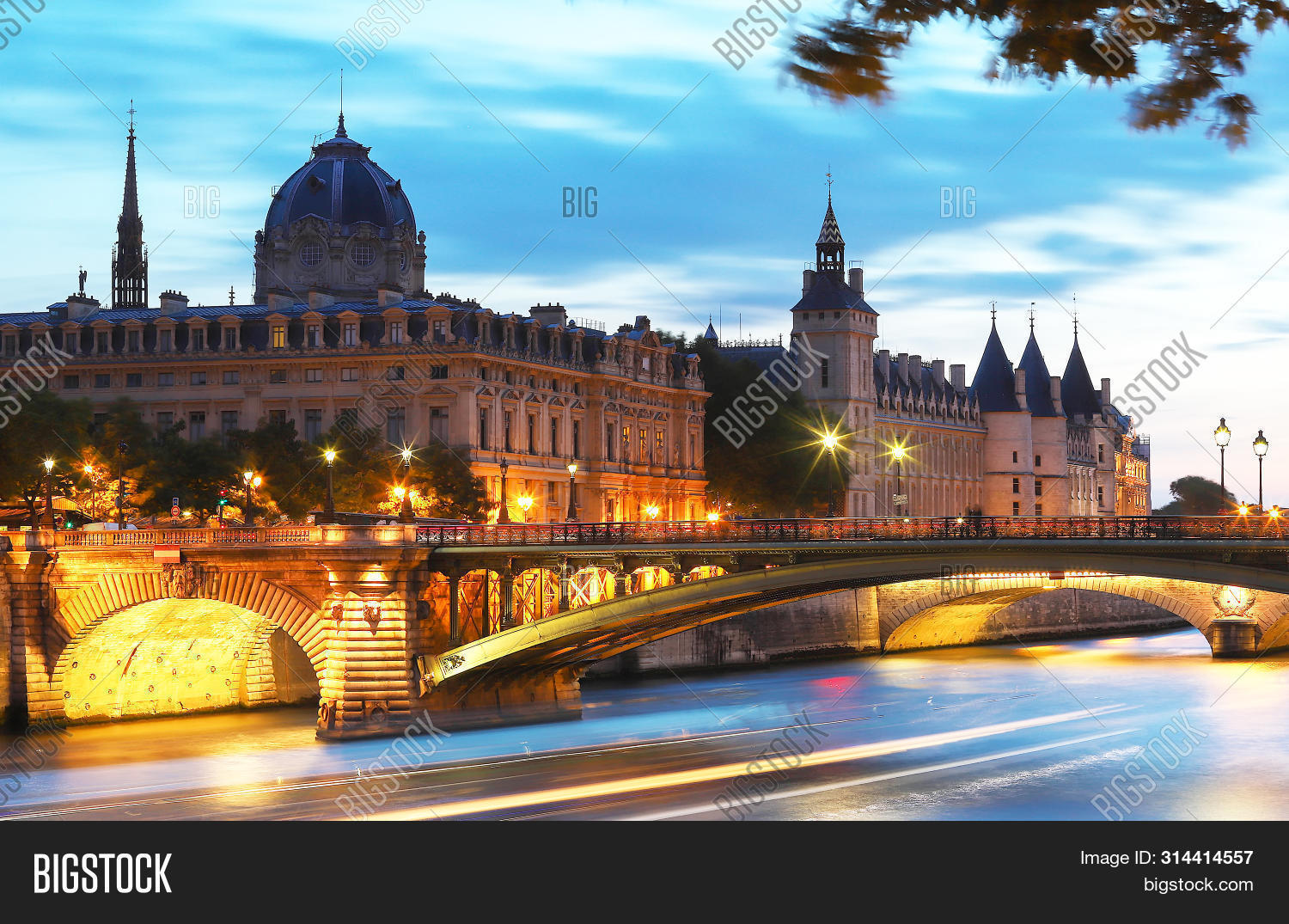Paris Seen By Night. Image & Photo (Free Trial) | Bigstock