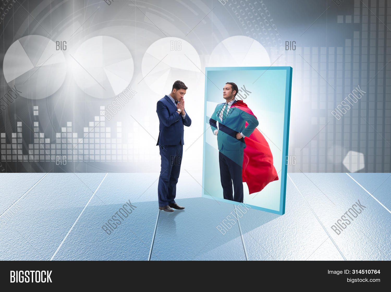 Businessman Seeing Image & Photo (Free Trial) | Bigstock