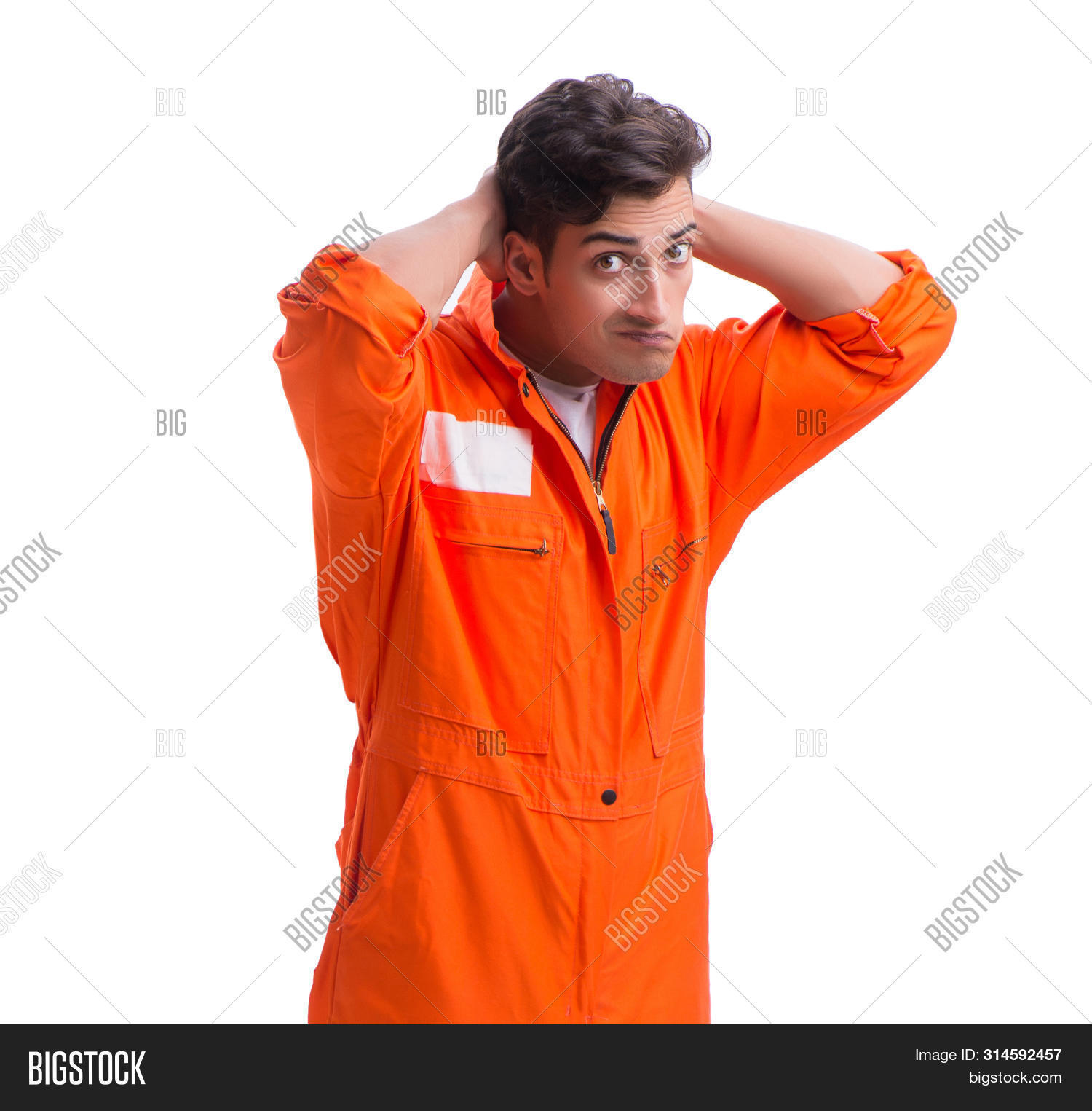Prisoner Orange Robe Image & Photo (Free Trial) | Bigstock