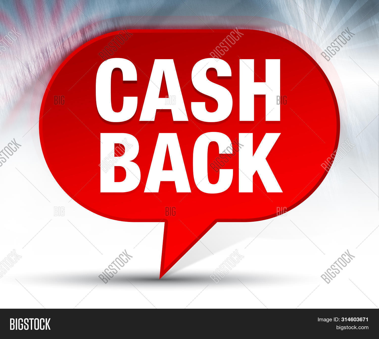 Cash Back Isolated On Image & Photo (Free Trial) | Bigstock