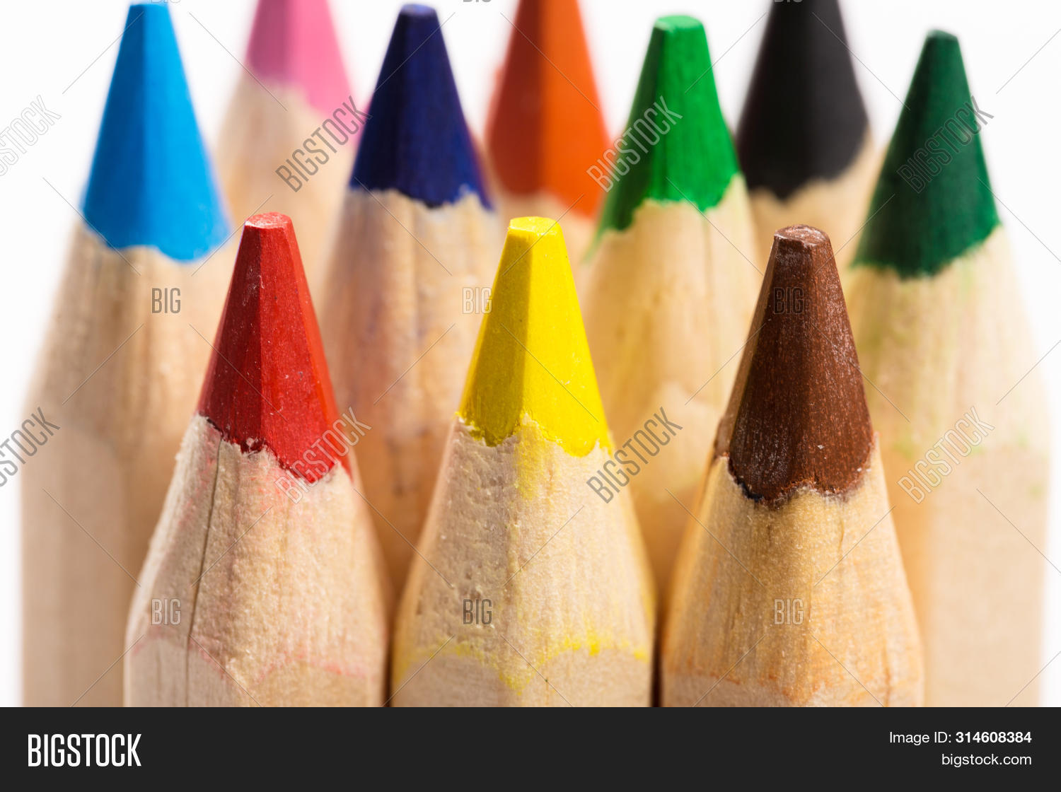 Color Wooden Pencils Image & Photo (Free Trial) | Bigstock