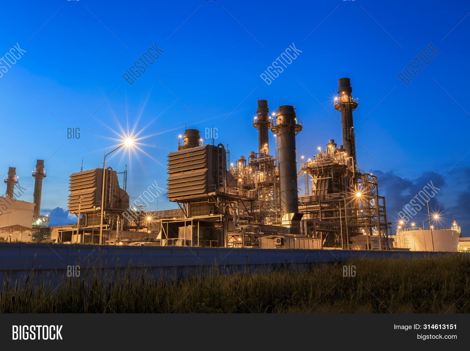 Natural Gas Turbine Image & Photo (Free Trial) | Bigstock