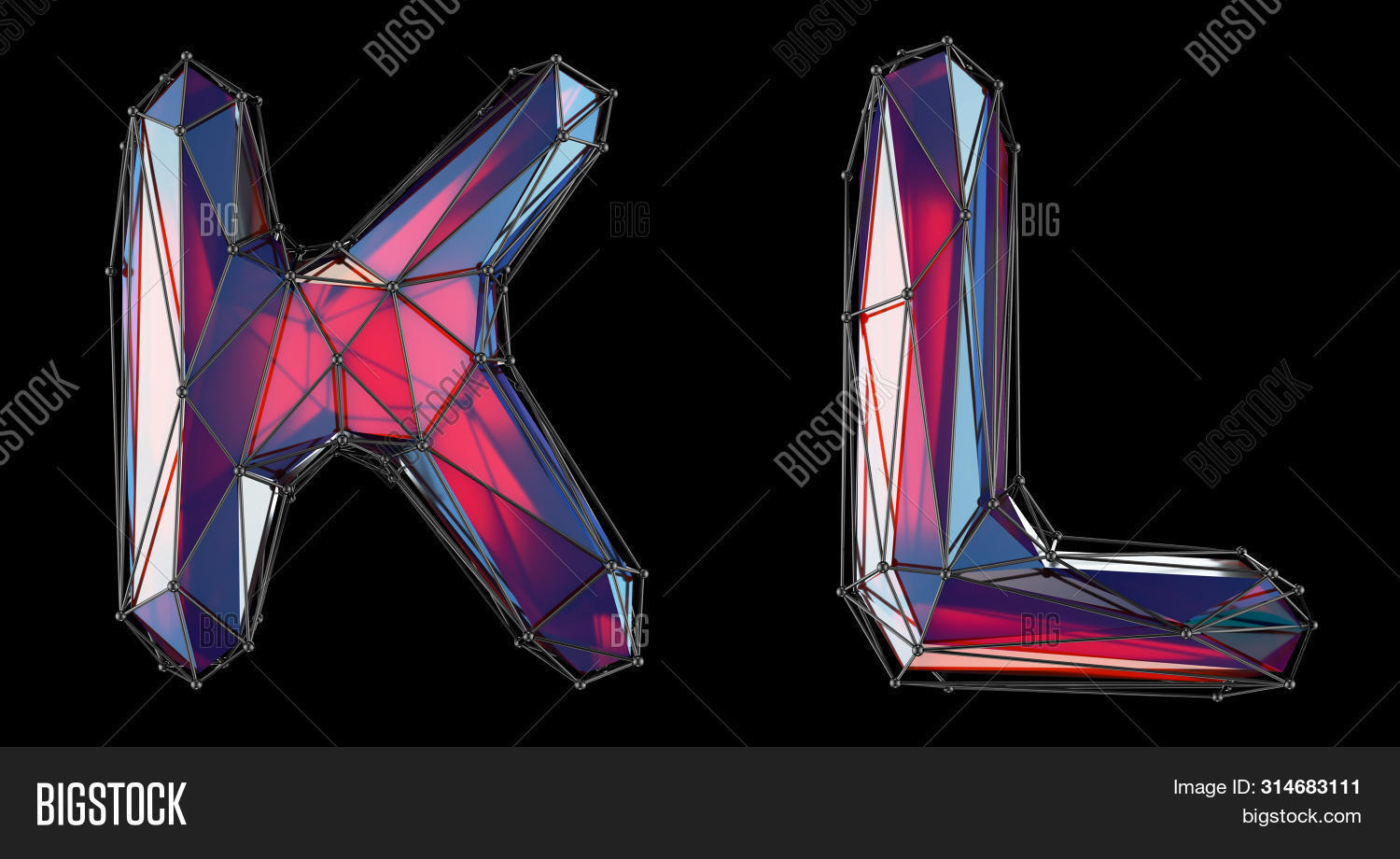 Realistic 3D Letters Image & Photo (Free Trial) | Bigstock
