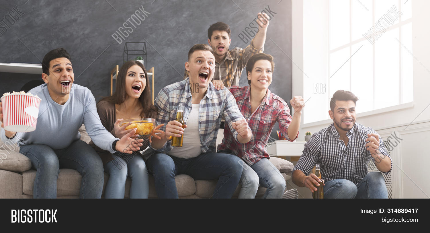 Diverse Football Fans Image & Photo (Free Trial) | Bigstock