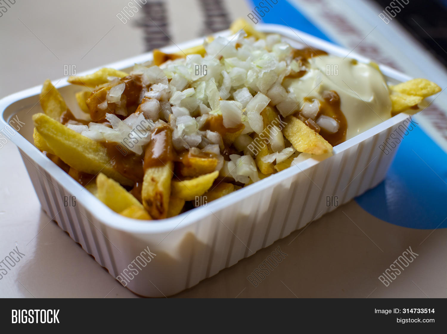 Eating Belgian Fried Image & Photo (Free Trial) | Bigstock