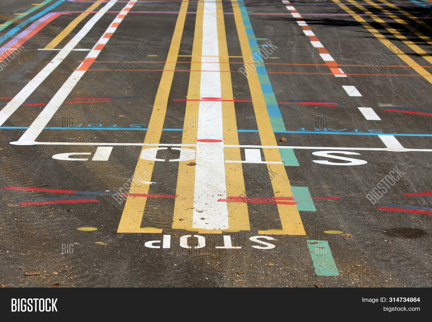 Colorful Street Line Image & Photo (Free Trial) | Bigstock