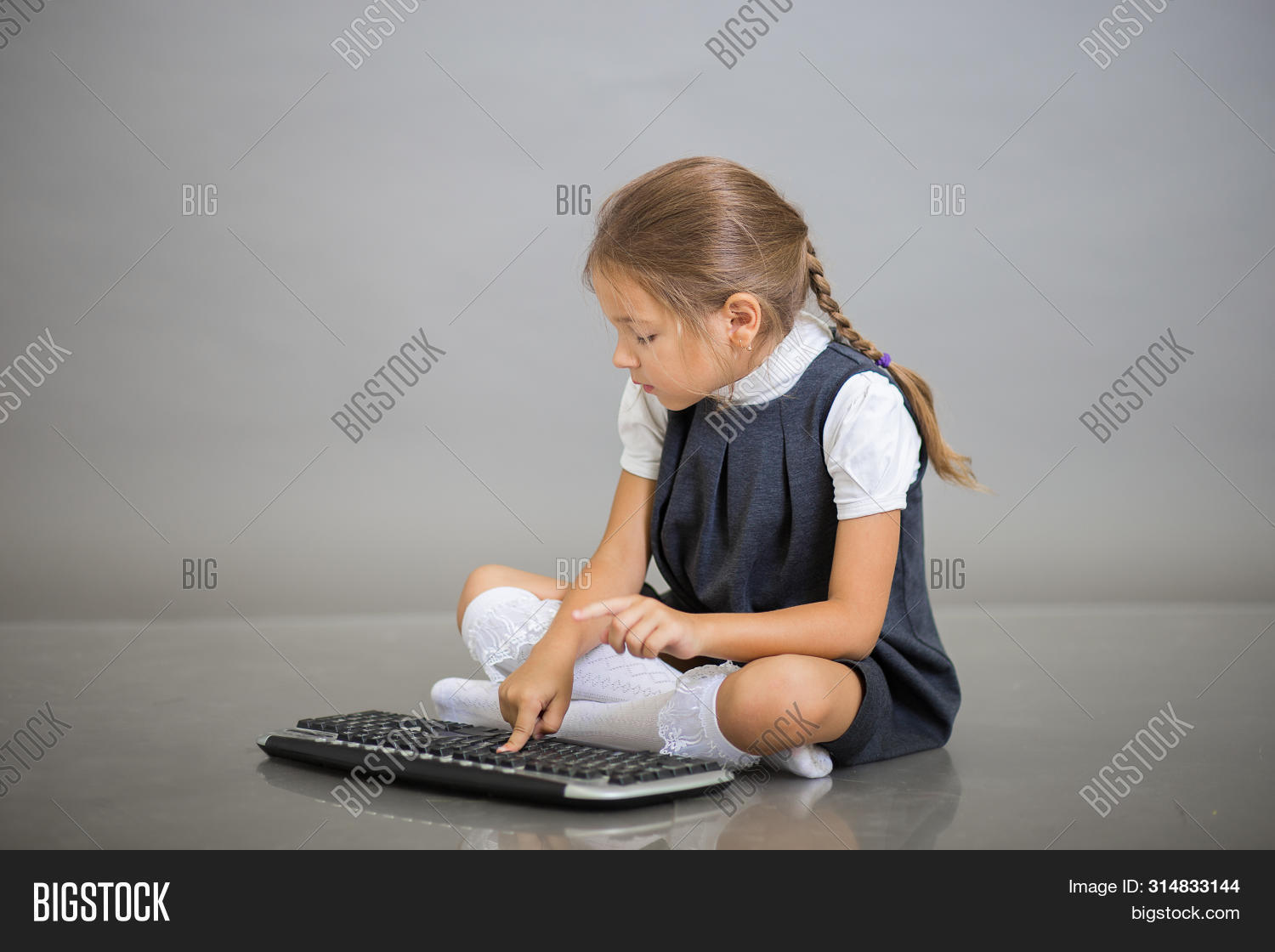 Girl First Grader Image & Photo (Free Trial) | Bigstock