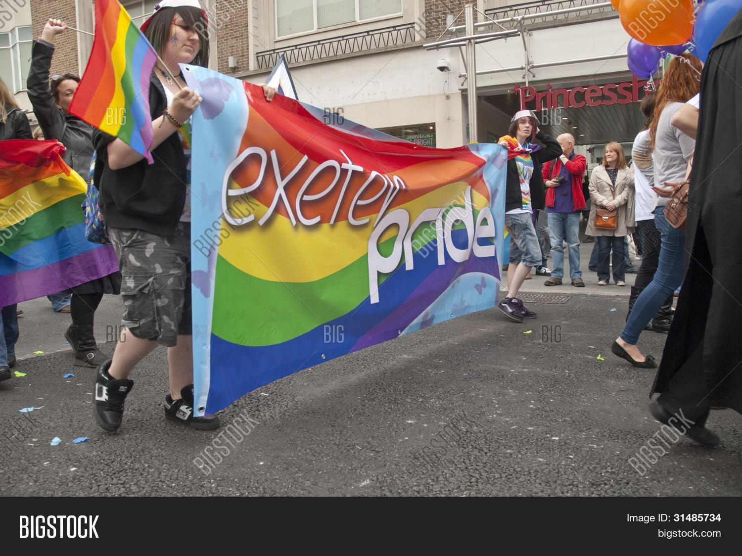 Exeter Pride Parade Image & Photo (Free Trial) | Bigstock