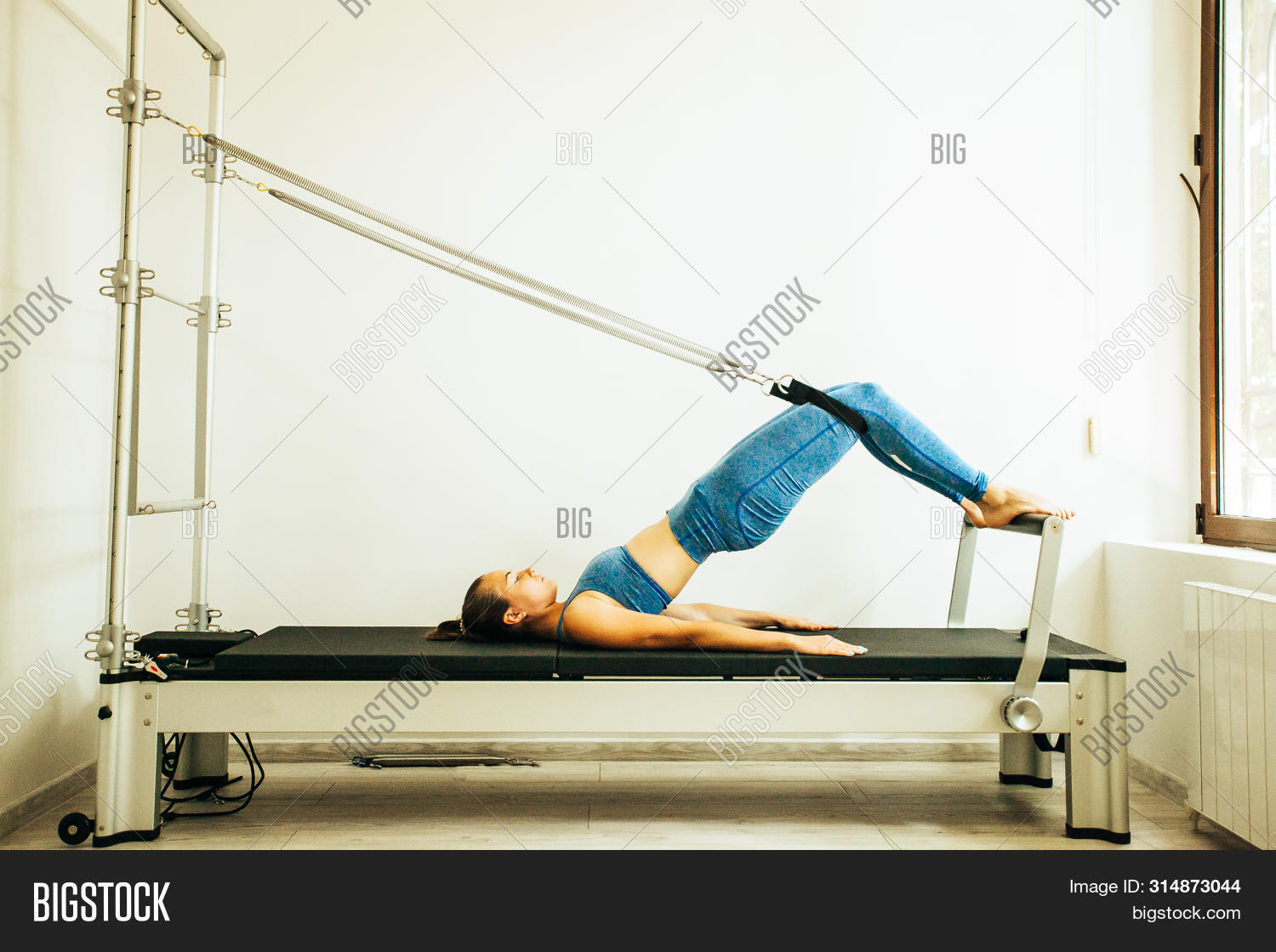 Pilates Front Splits Image & Photo (Free Trial) | Bigstock