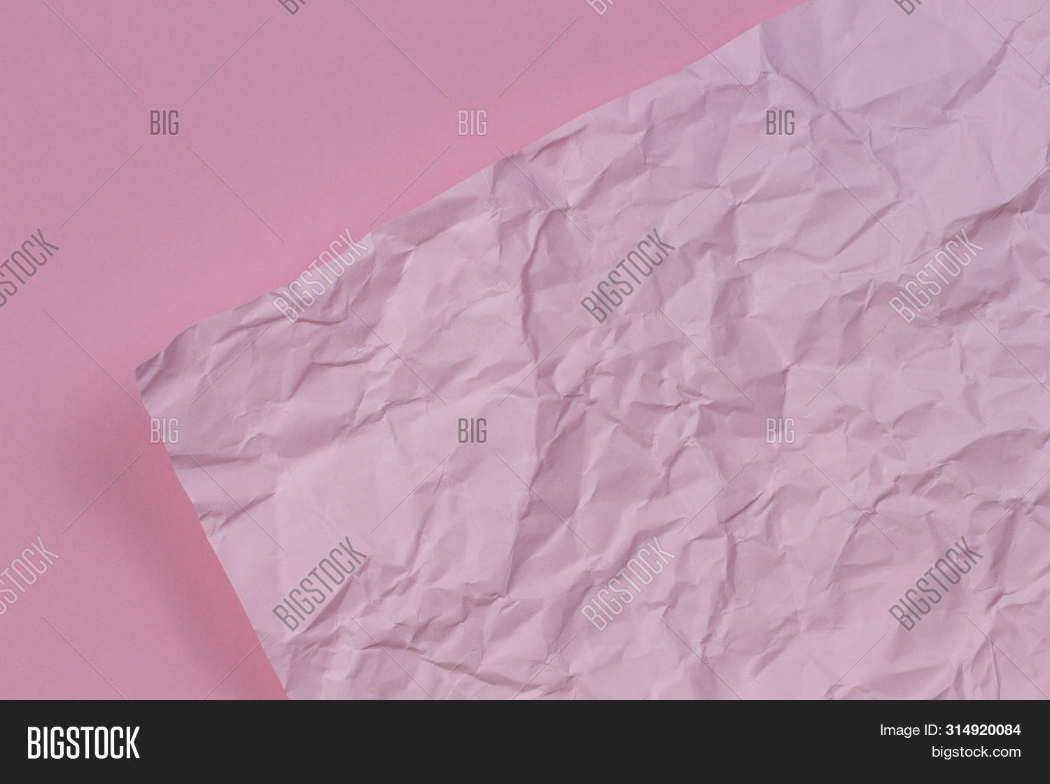 Pink Crumpled Wrinkled Image & Photo (Free Trial) | Bigstock