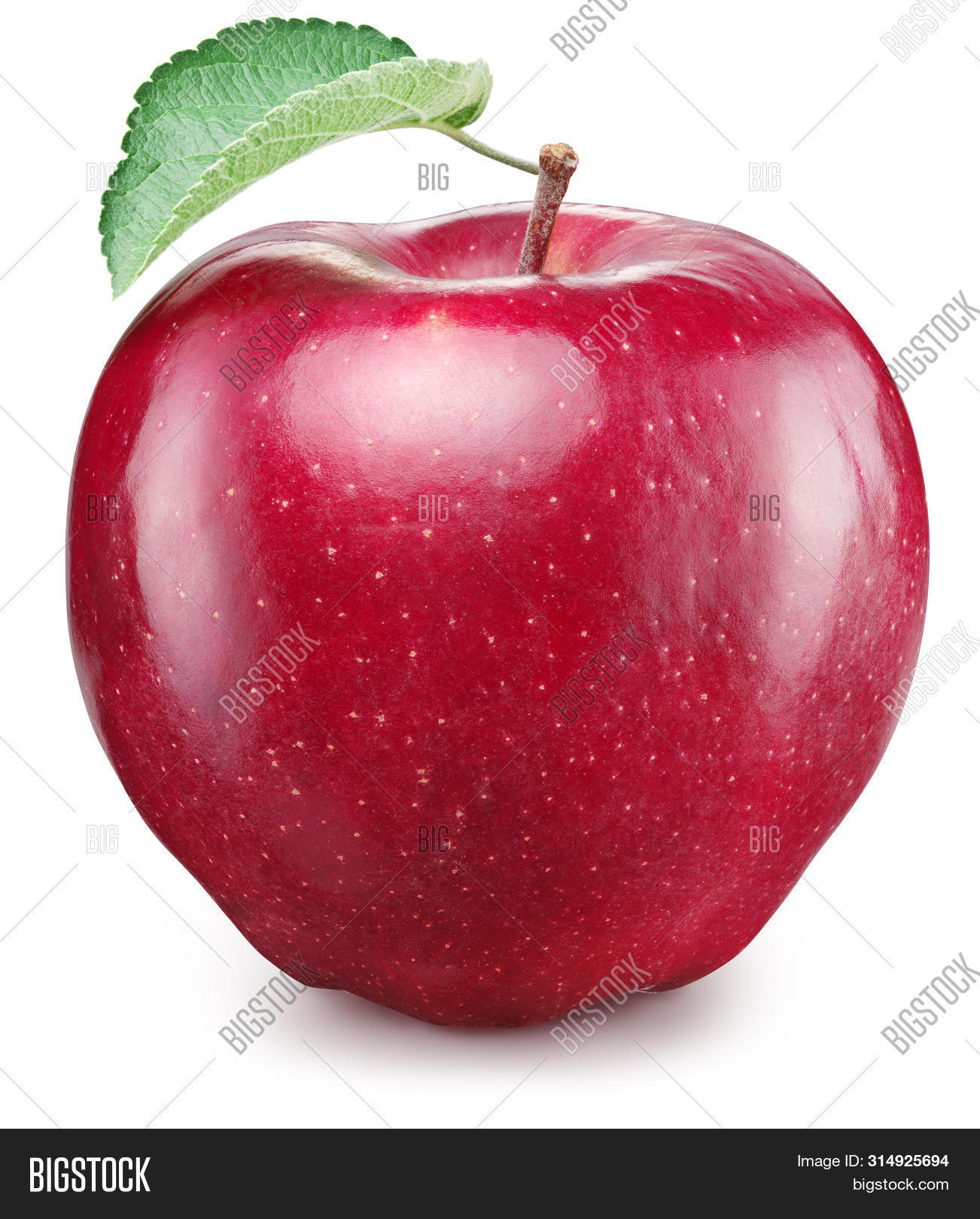 Ripe Red Apple Fruit Image & Photo (Free Trial) | Bigstock