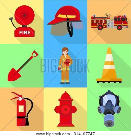 Firefighter Tools Vector & Photo (Free Trial) | Bigstock