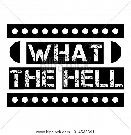 What Hell Stamp On Vector & Photo (Free Trial) | Bigstock