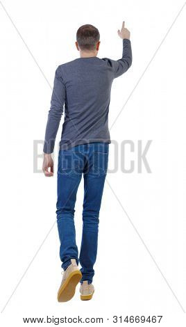 Back View Man Walking Image & Photo (Free Trial) | Bigstock