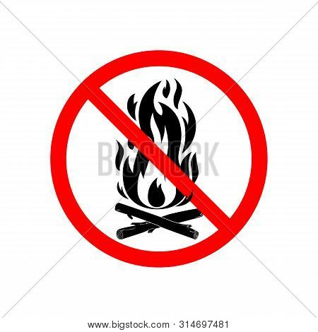 Stop Fire Icon, No Vector & Photo (Free Trial) | Bigstock