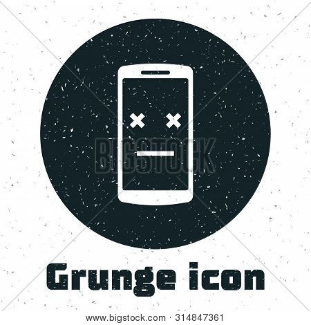 Grunge Dead Phone Vector & Photo (Free Trial) | Bigstock