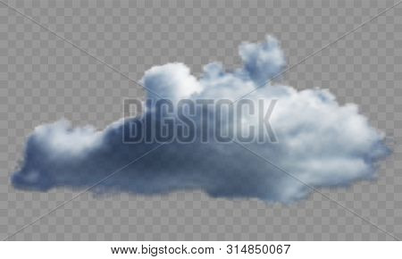 Realistic Cloud Over Vector & Photo (Free Trial) | Bigstock