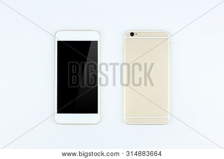 Cell Phone Front Back Image & Photo (Free Trial) | Bigstock