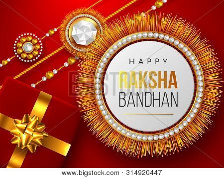 Raksha Bandhan Red Vector & Photo (Free Trial) | Bigstock