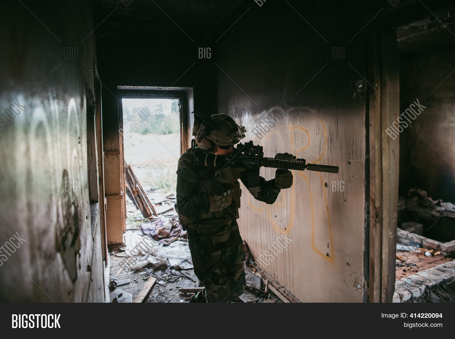 Soldier Full Us Marsoc Image & Photo (Free Trial) | Bigstock