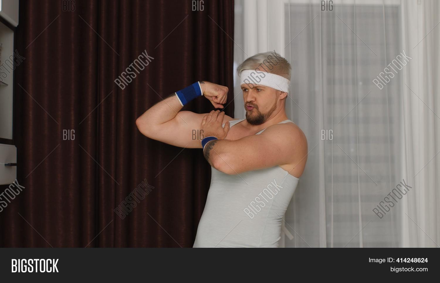 Funny Bodybuilder Image & Photo (Free Trial) | Bigstock