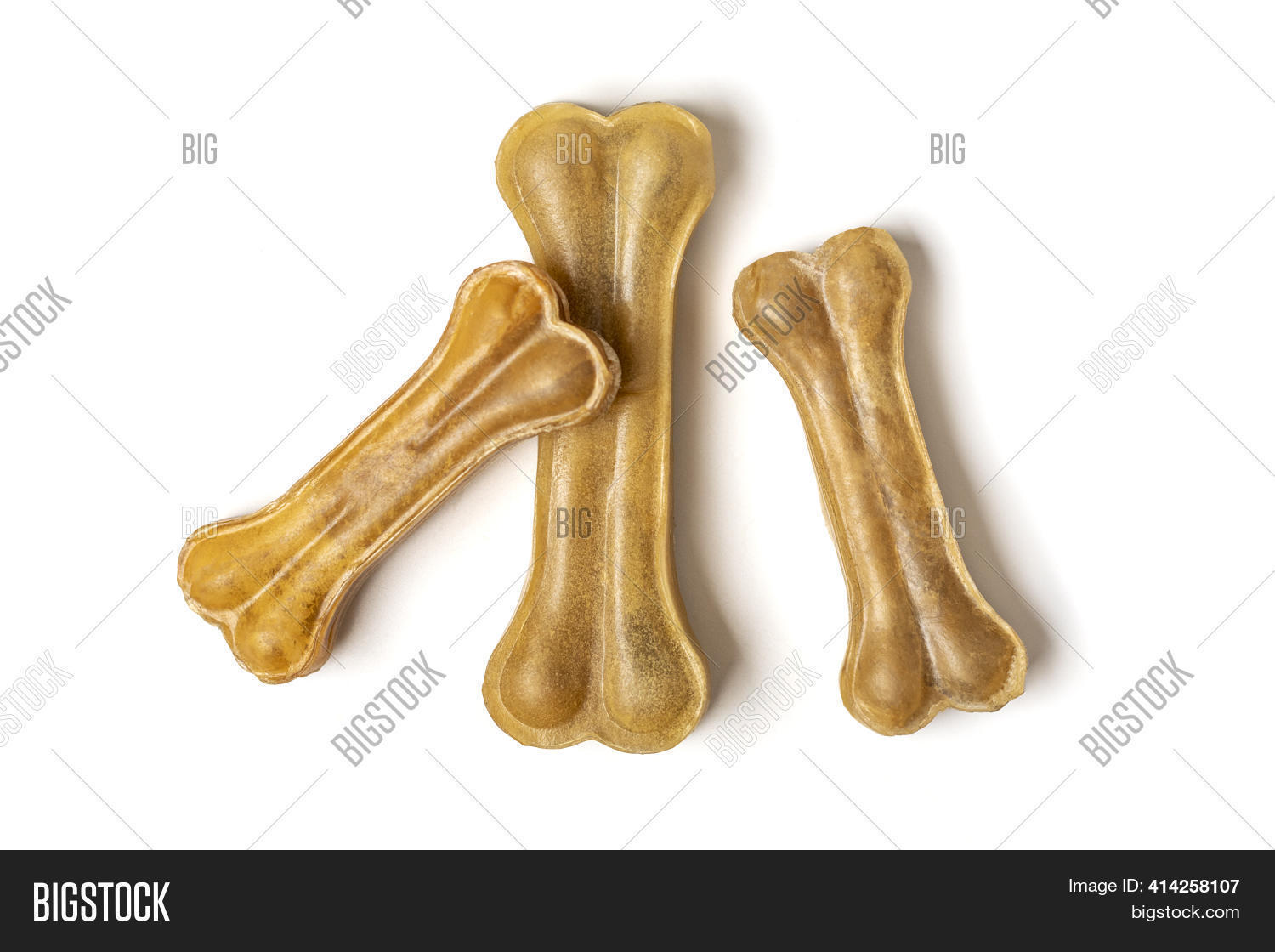 Bone Dogs Isolated On Image & Photo (Free Trial) | Bigstock