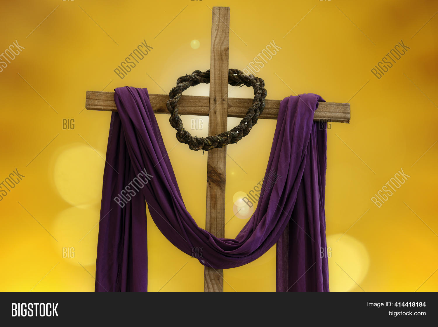 Wooden Cross Crown Image & Photo (Free Trial) | Bigstock