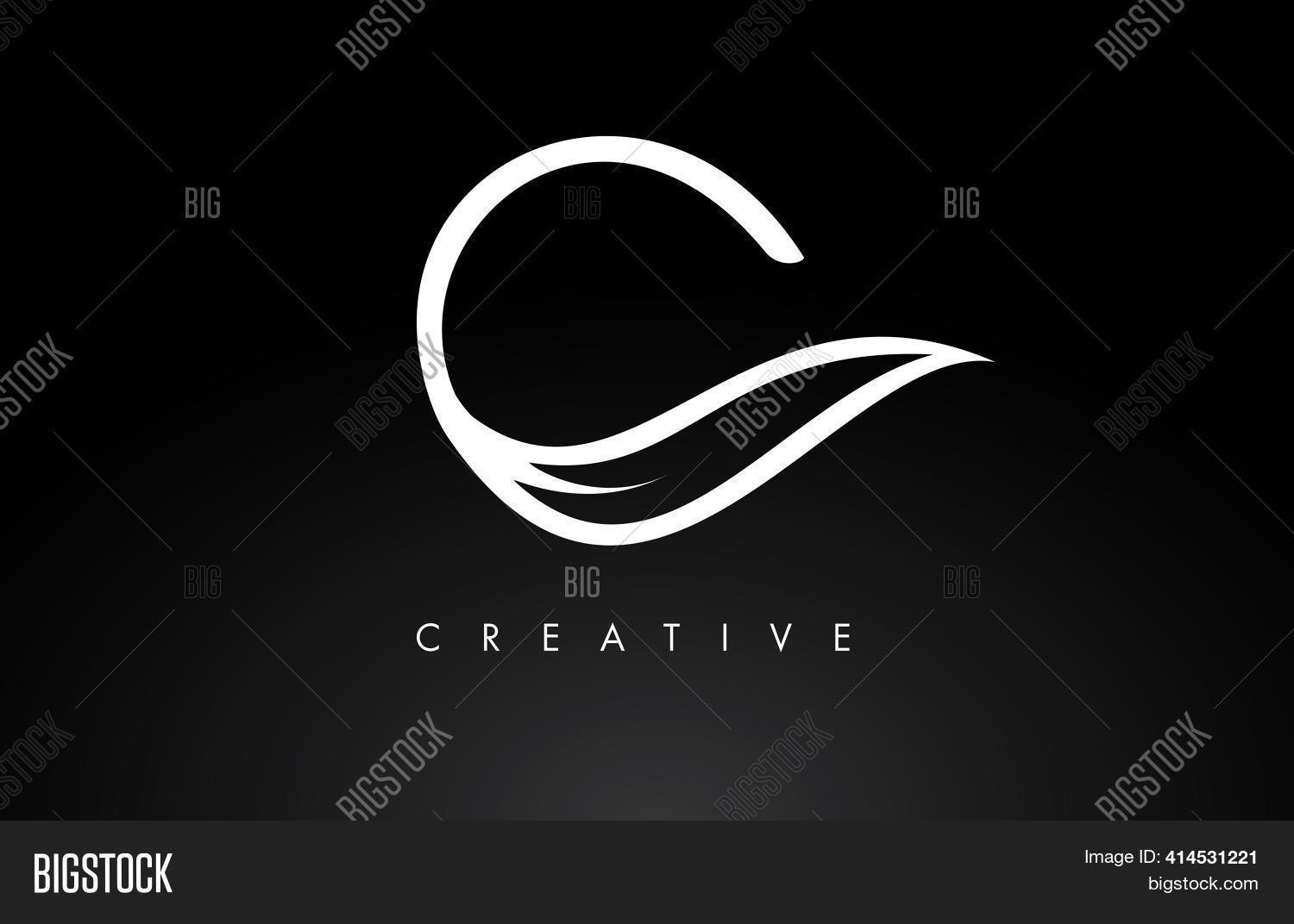 C Letter Logo Vector & Photo (Free Trial) | Bigstock
