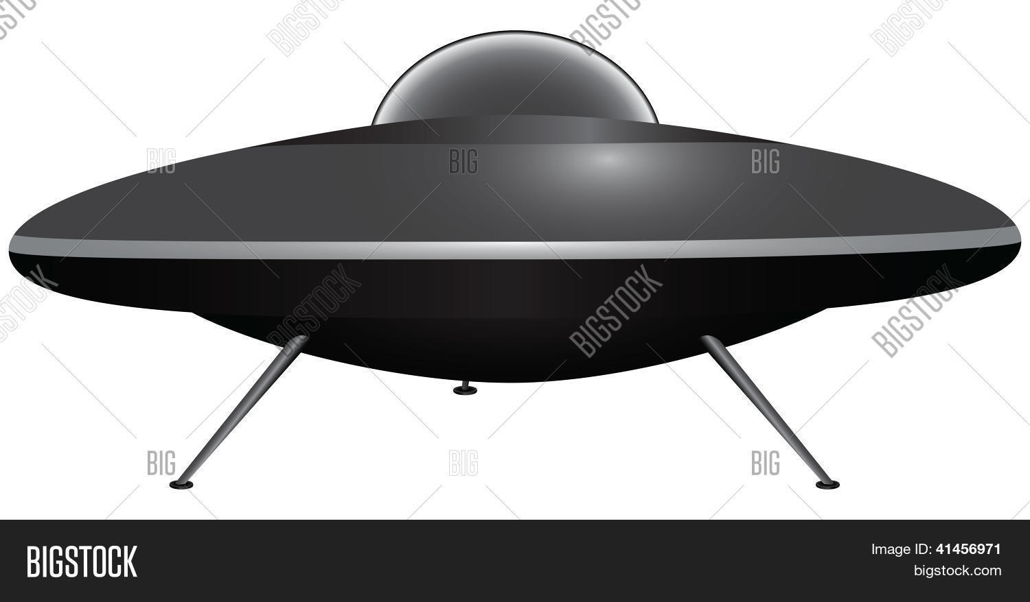 Flying Saucer Vector & Photo (Free Trial) | Bigstock