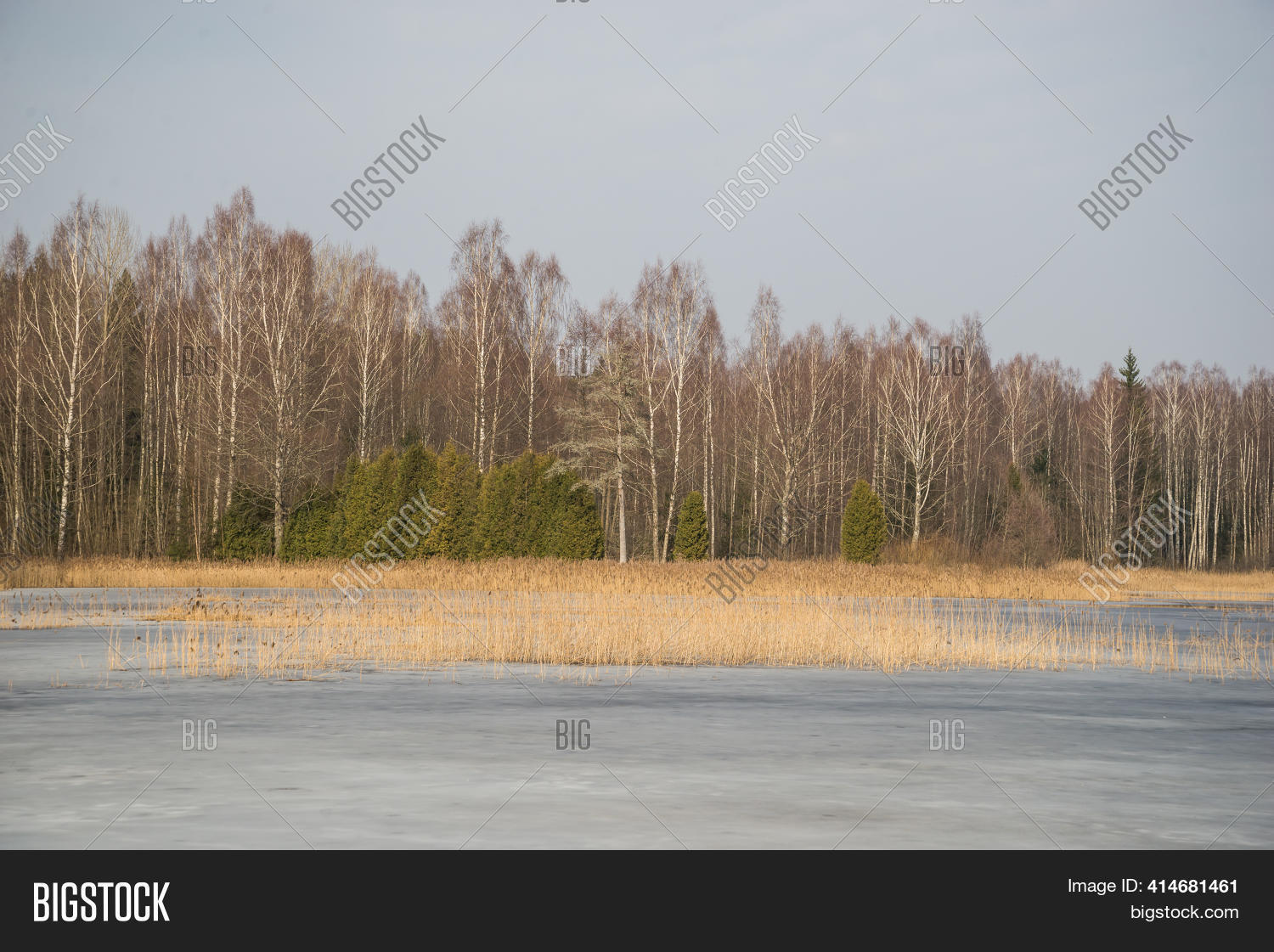 Ice Lake Covered Ice Image & Photo (Free Trial) | Bigstock