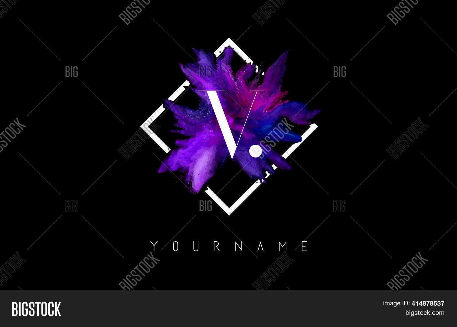 V Letter Logo Design Vector & Photo (Free Trial) | Bigstock