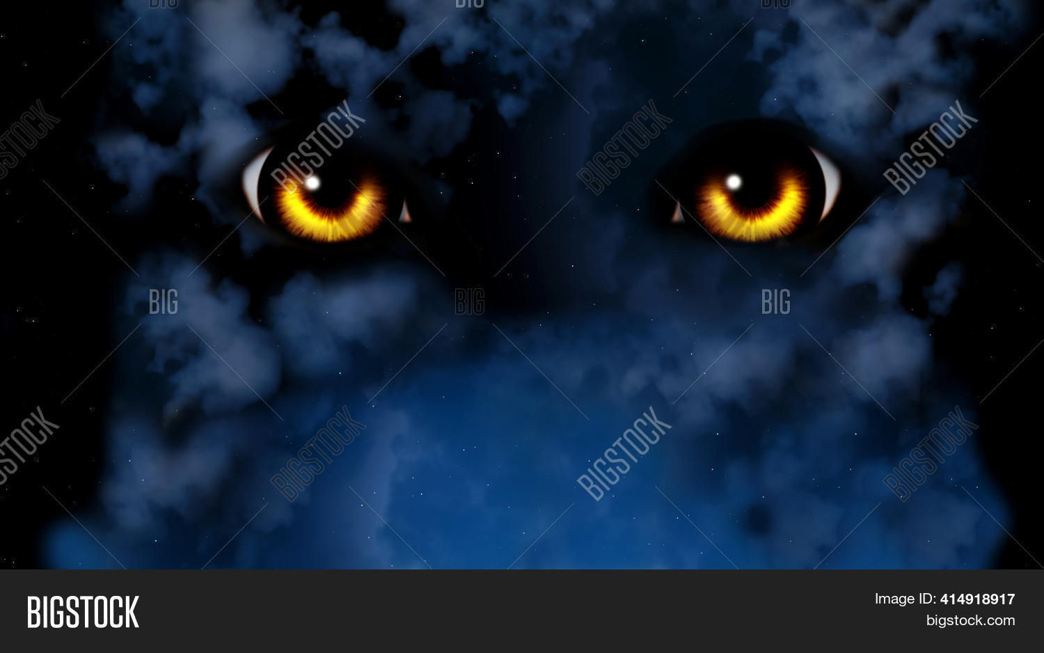 Burning Yellow Monster Image & Photo (Free Trial) | Bigstock