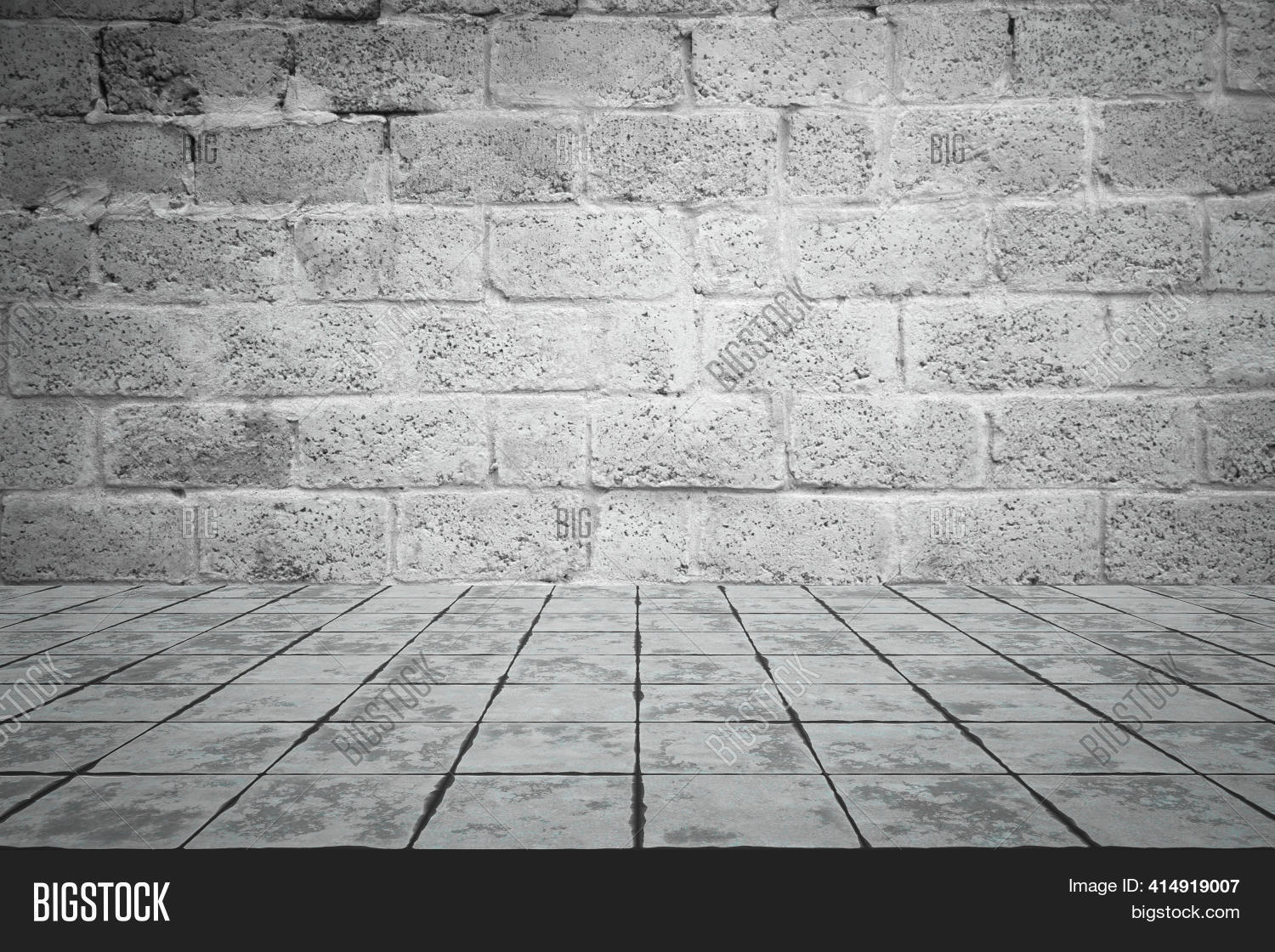Empty Room Bricks Wall Image & Photo (Free Trial) | Bigstock