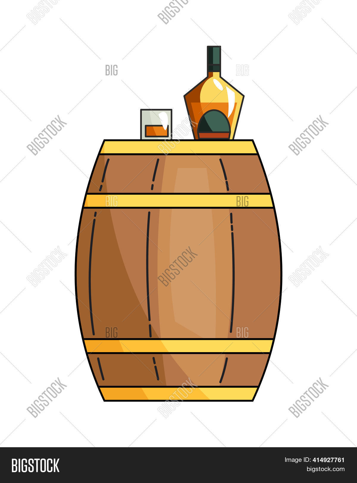 Whiskey Symbols Set. Image & Photo (Free Trial) | Bigstock