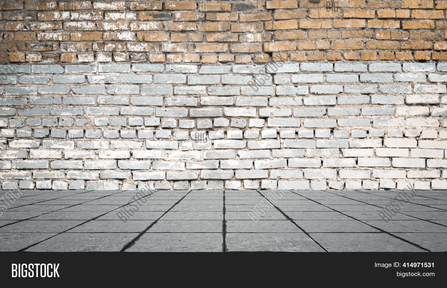 Empty Room Bricks Wall Image & Photo (Free Trial) | Bigstock
