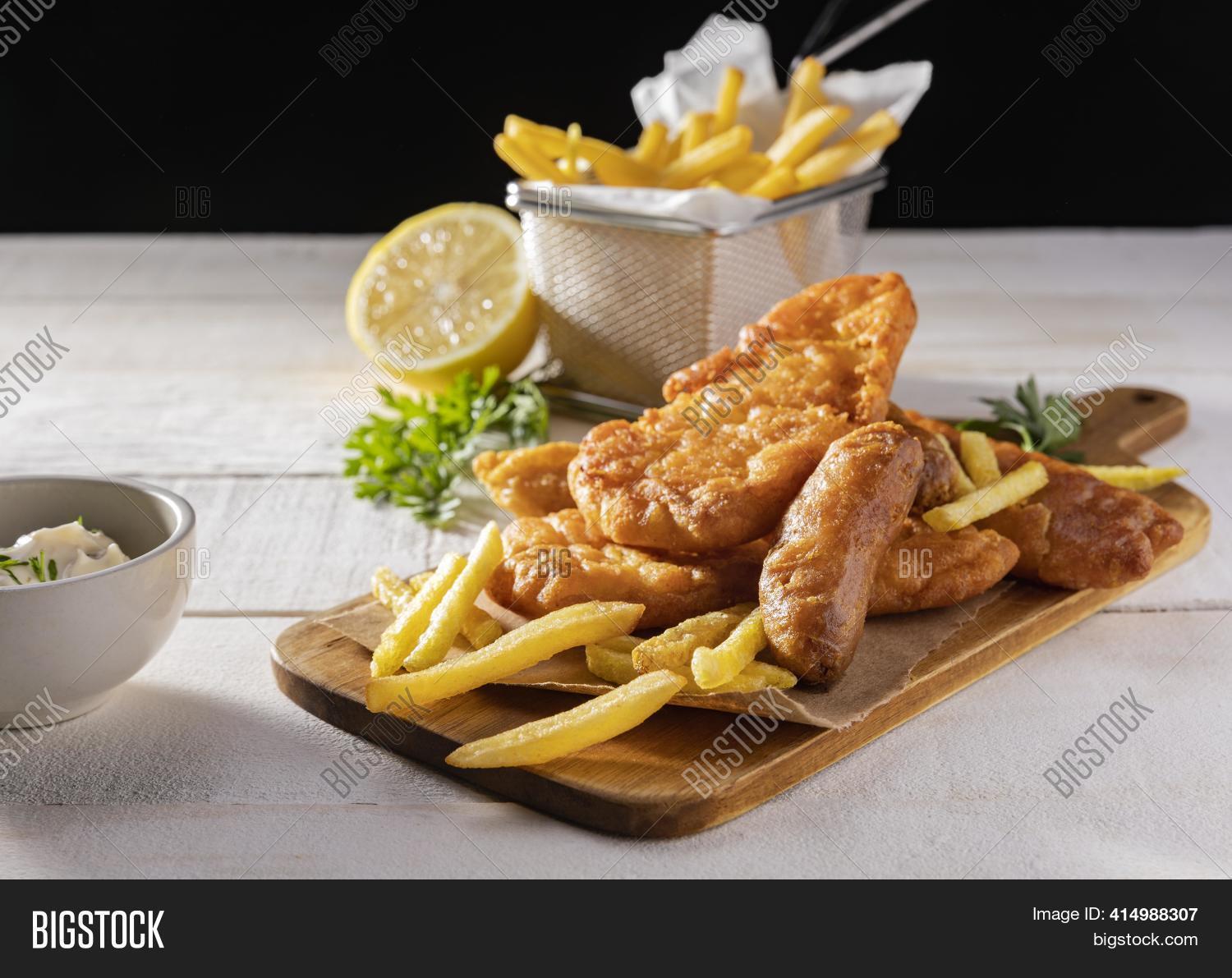 Fish Chips Chopping Image & Photo (Free Trial) | Bigstock