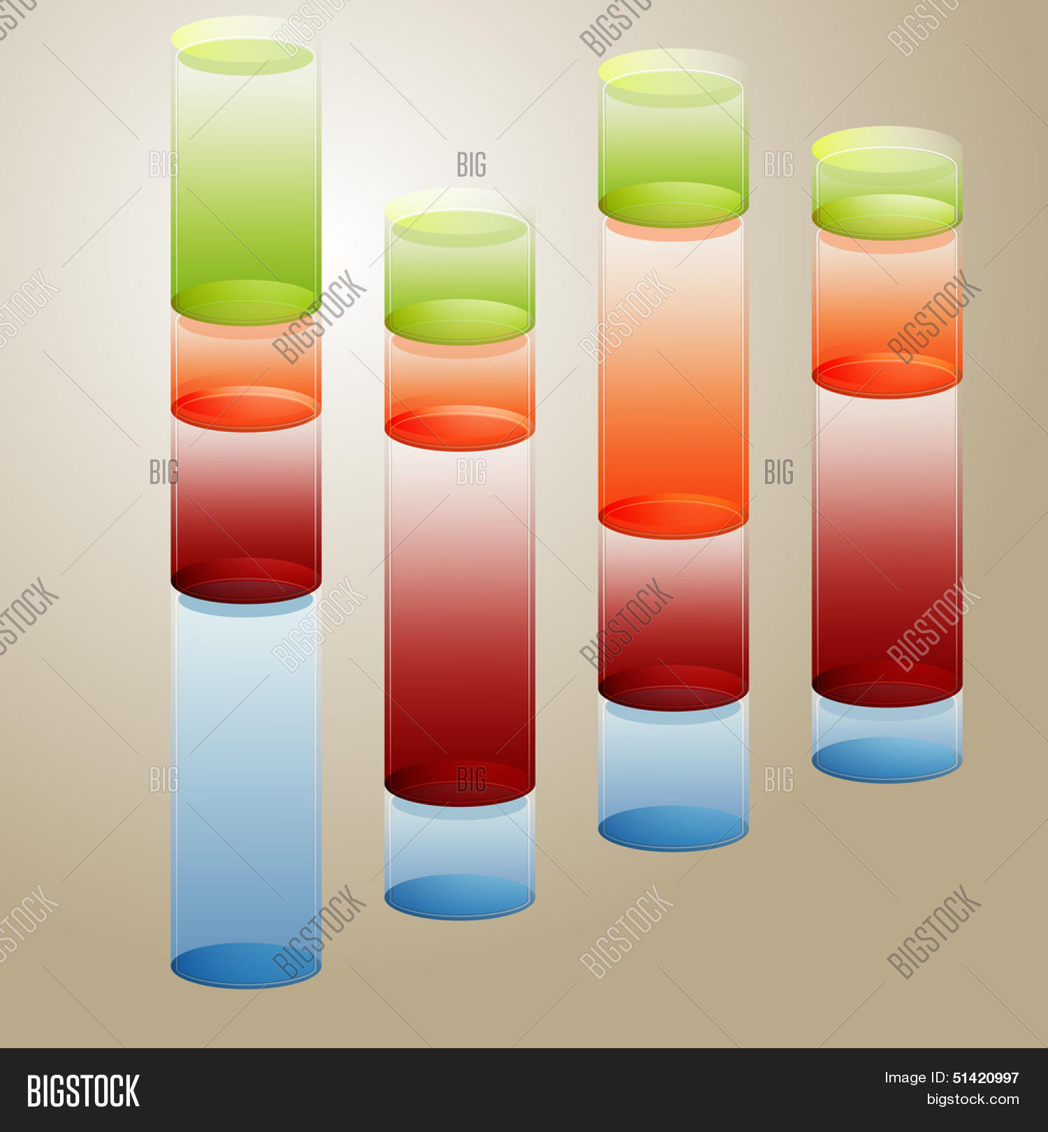 Image Fluid Bar Chart Vector & Photo (Free Trial) | Bigstock